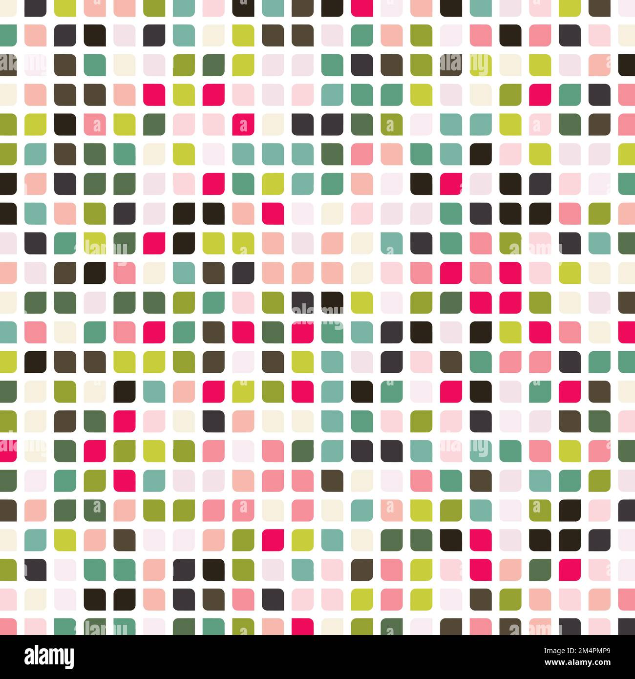 Color checkered squares background generative pattern illustration ...
