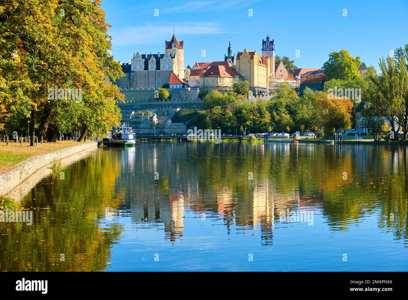 Renaissance Bernburg Castle, Bernburg an der Saale, Saxony-Anhalt ...