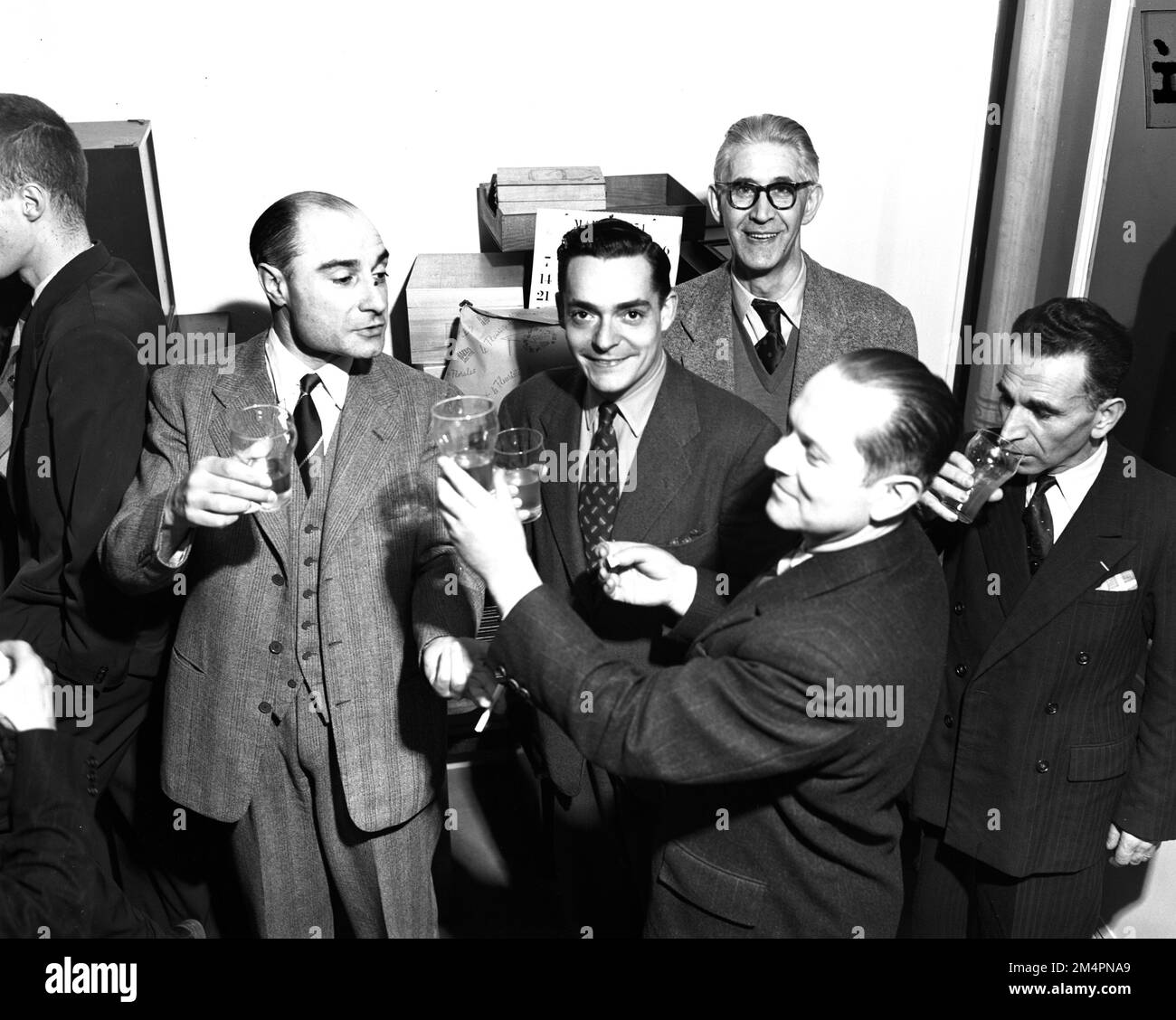 Eugene Rachlis' Farewell Party. Photographs of Marshall Plan Programs ...