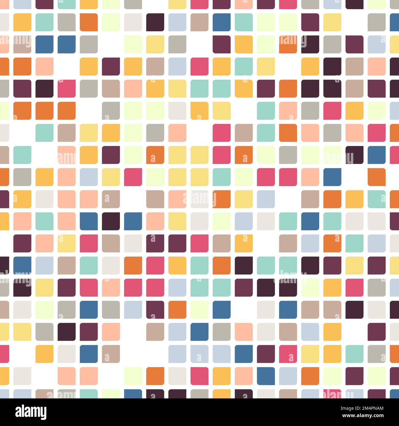 Color checkered squares background generative pattern illustration ...