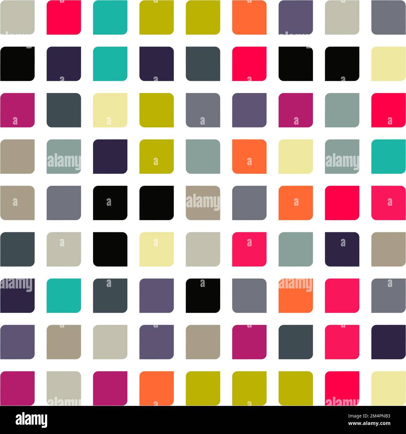 Color checkered squares background generative pattern illustration ...