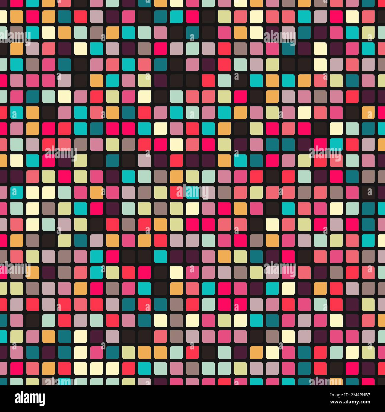 Color checkered squares background generative pattern illustration ...