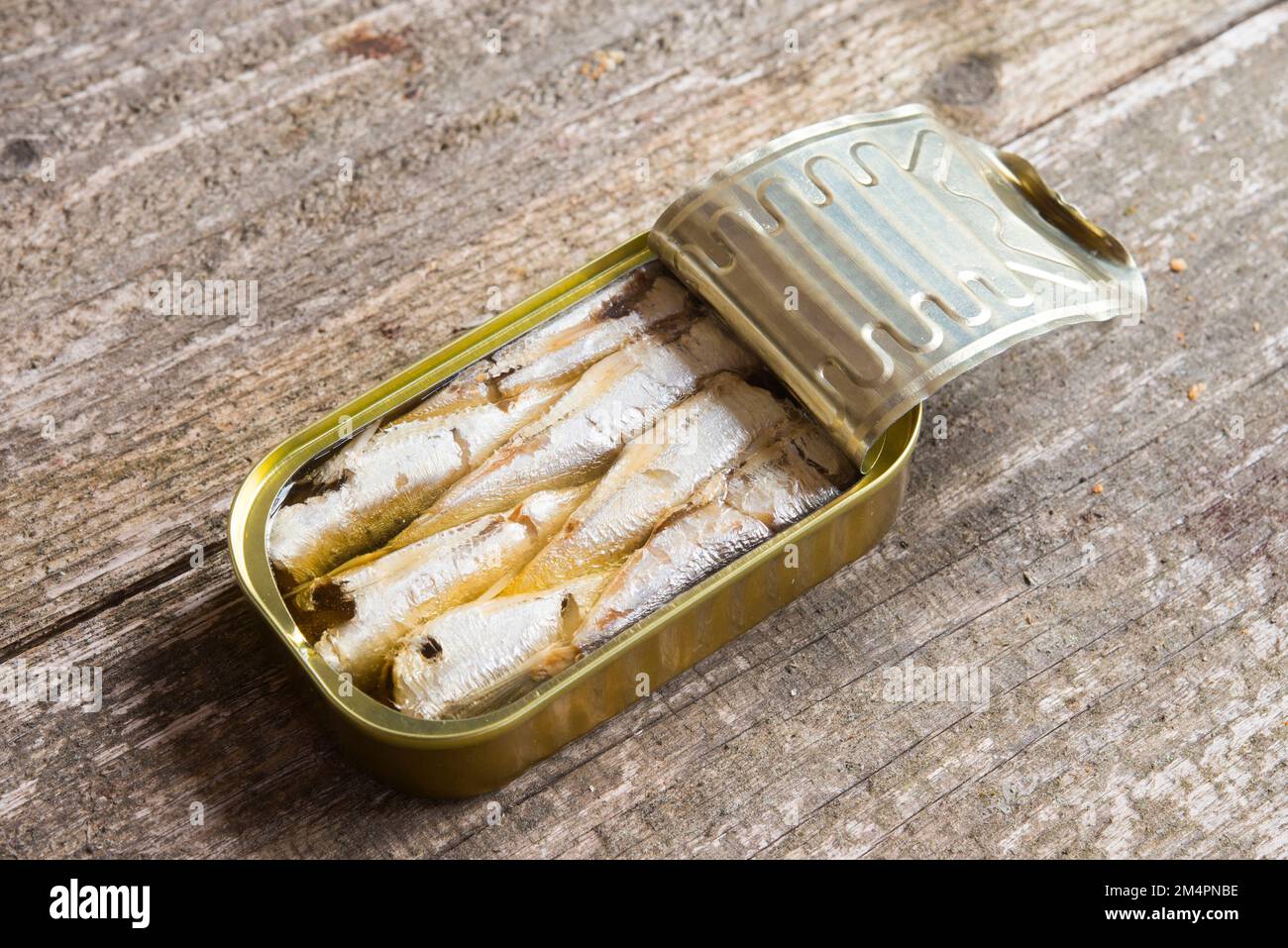 Canned sardines in olive oil hi-res stock photography and images - Alamy