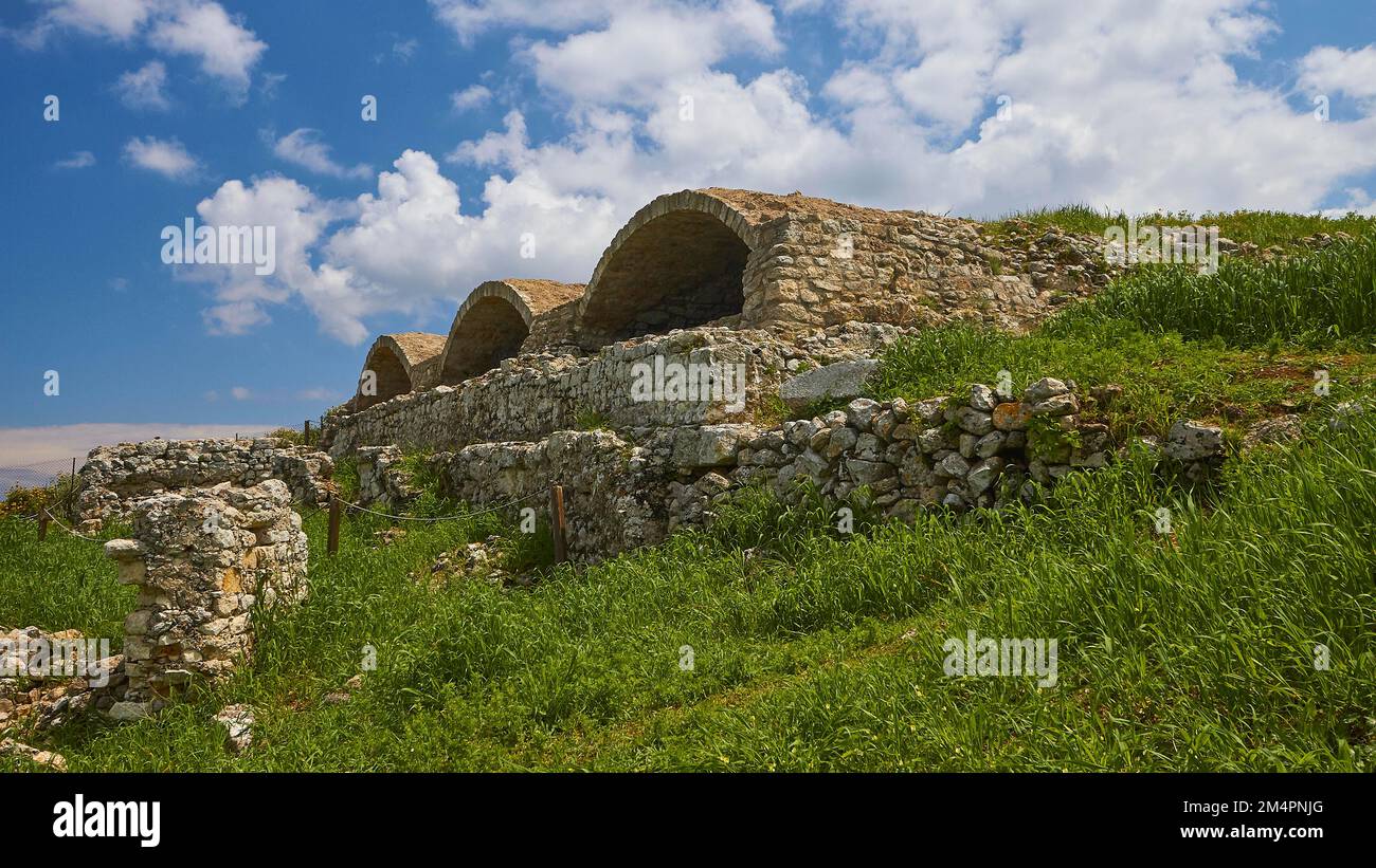 Aptera, archaeological site, excavation site, Roman, Doric, Mycenaean ...