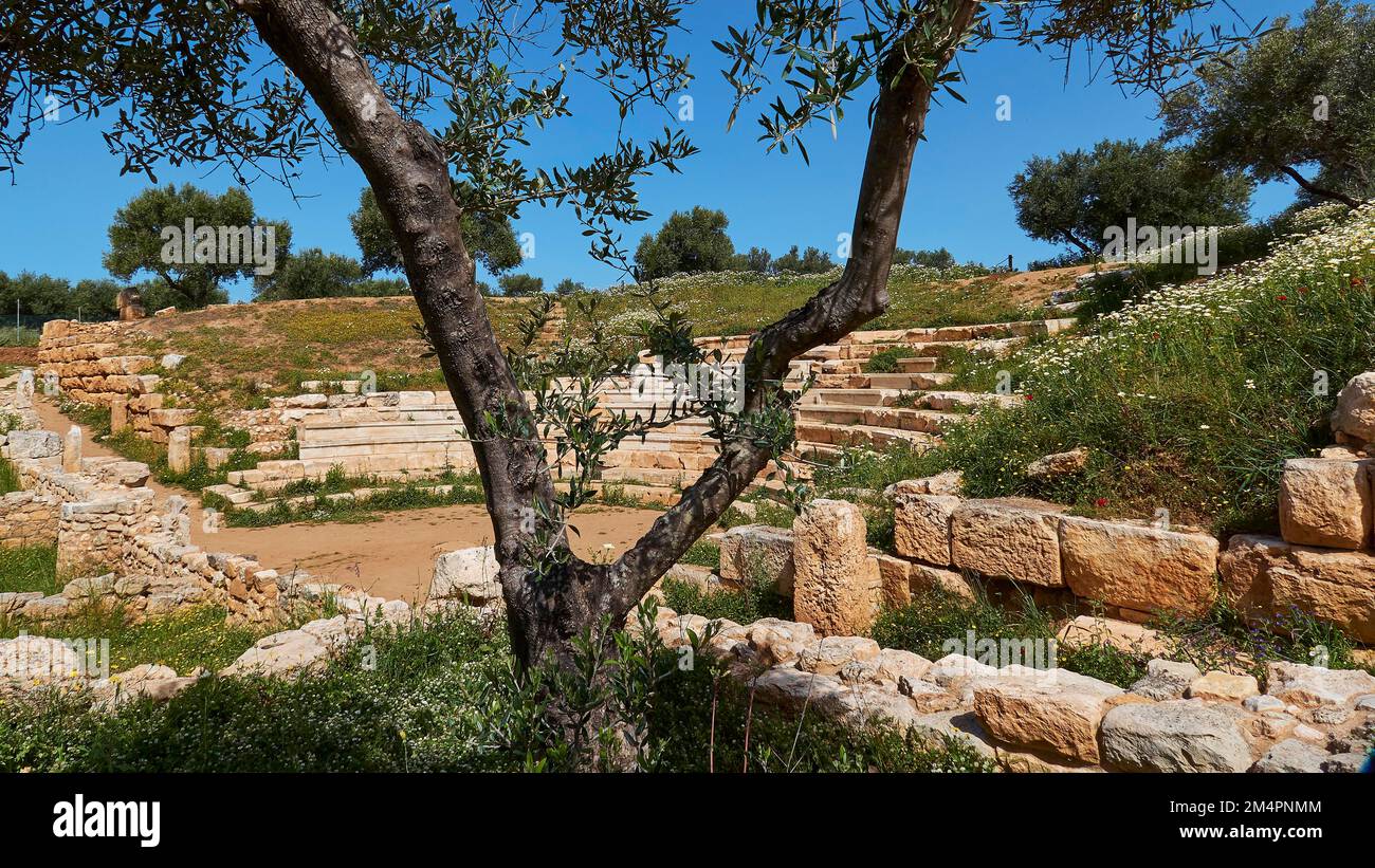 Aptera, archaeological site, excavation site, Roman, Doric, Mycenaean ...