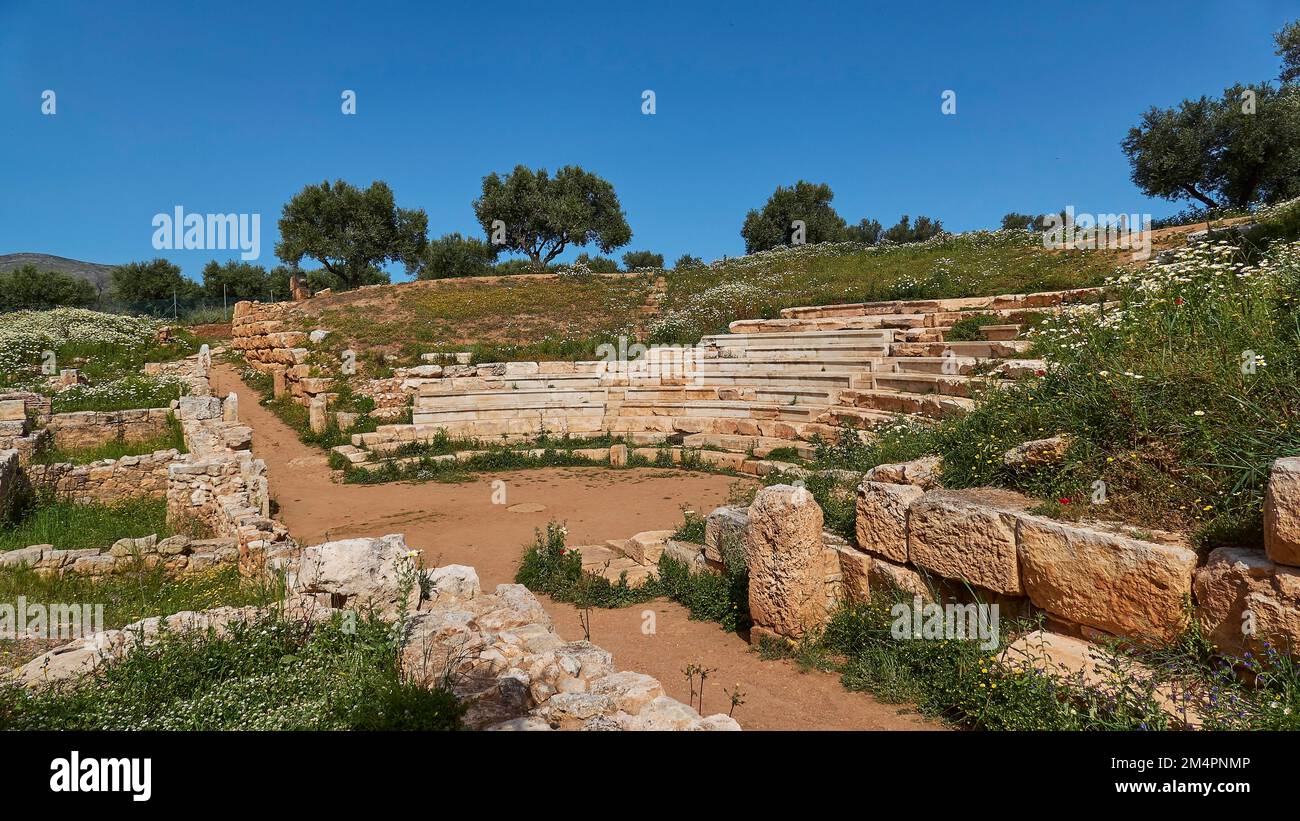 Aptera, archaeological site, excavation site, Roman, Doric, Mycenaean ...
