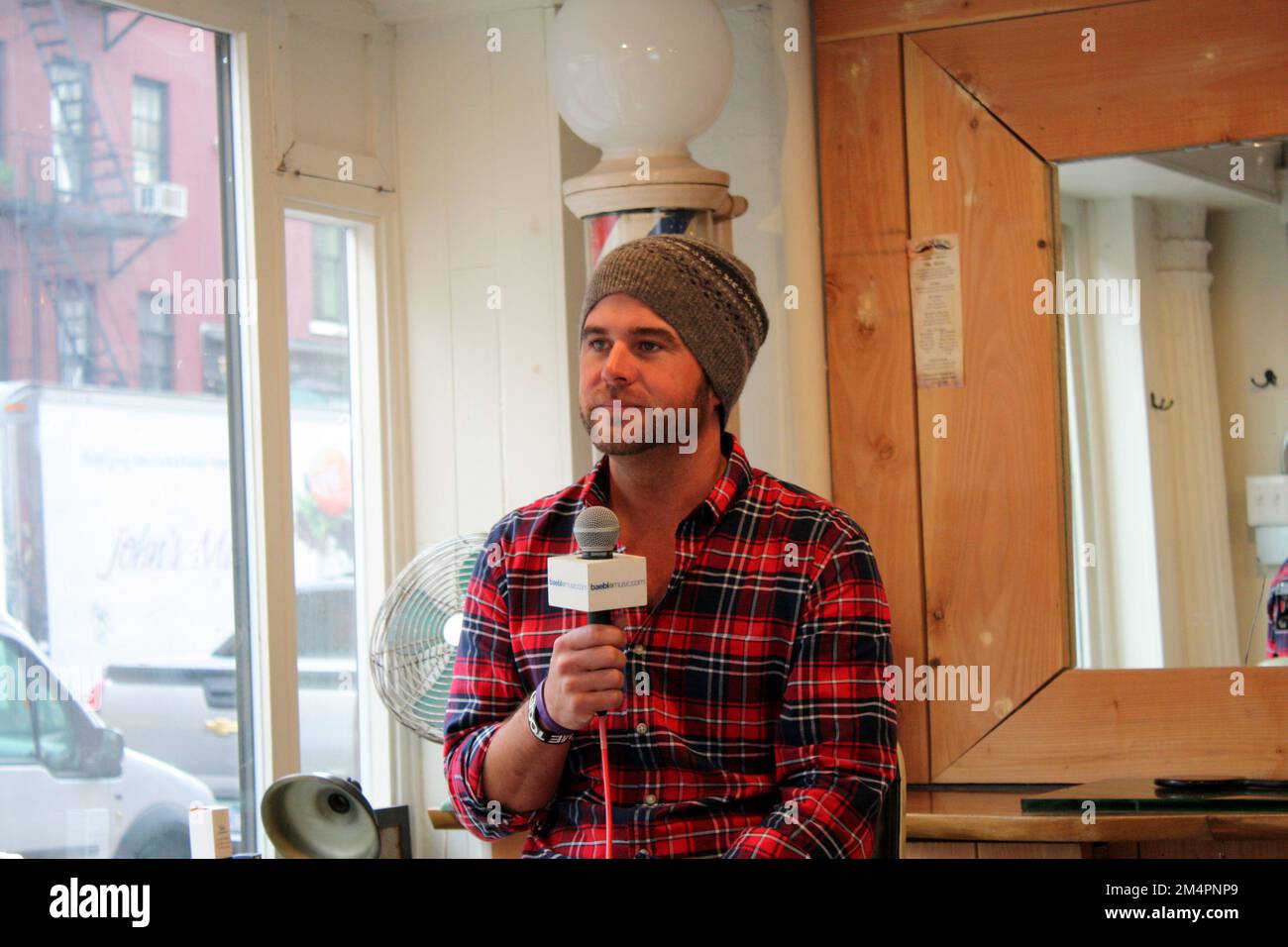 Daivd Naill in session in New York Stock Photo - Alamy