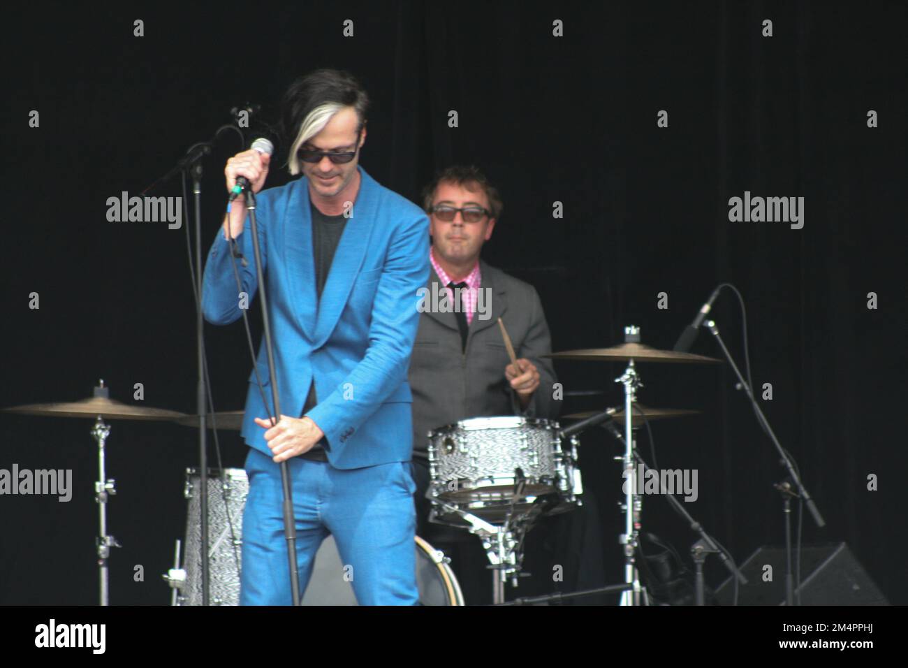 Dave Matthews Band Caravan - Fitz and the Tantrums in Concert Stock ...