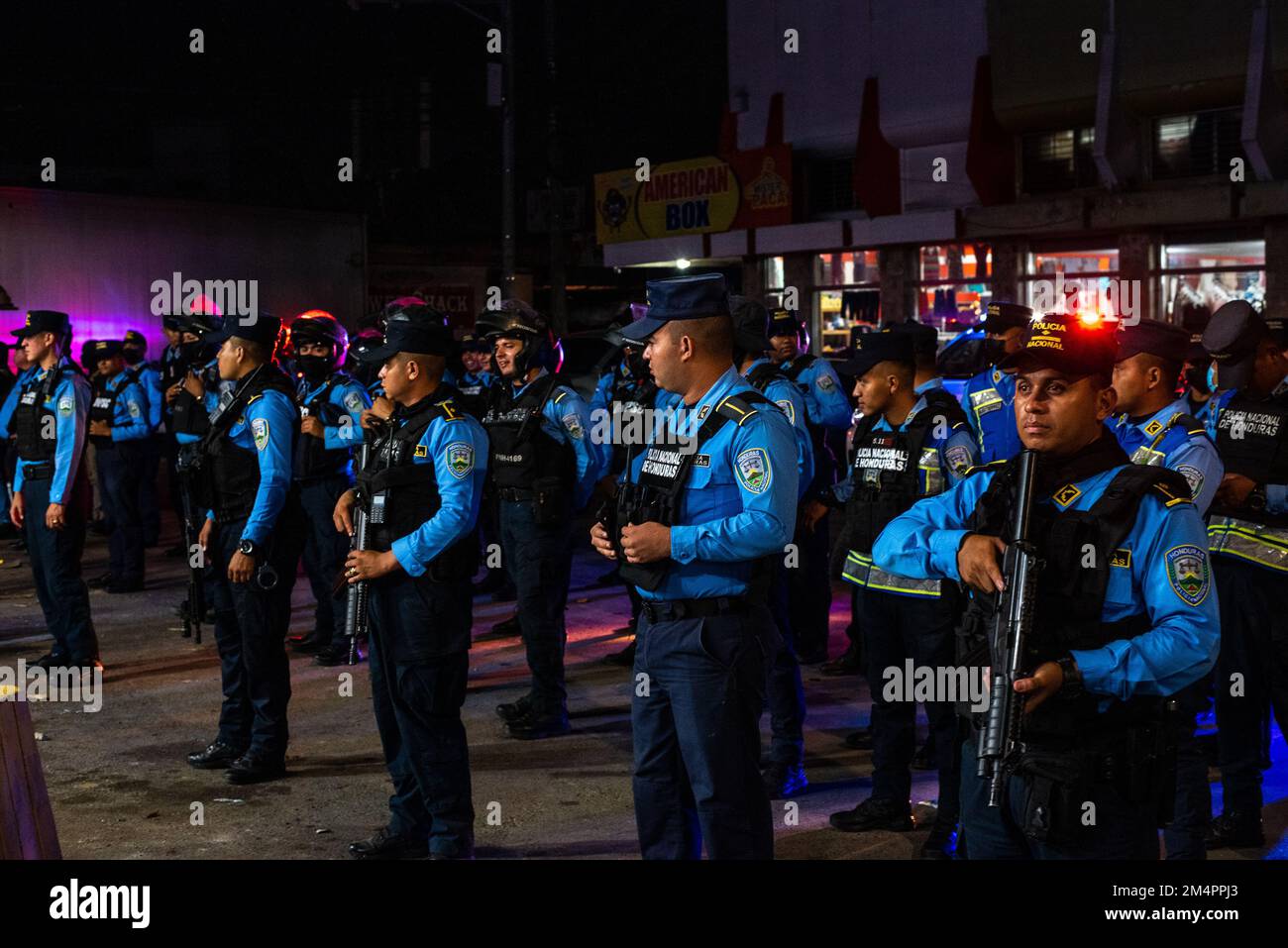 San Pedro Sula, Cortes, Honduras. 21st Dec, 2022. Honduran National ...