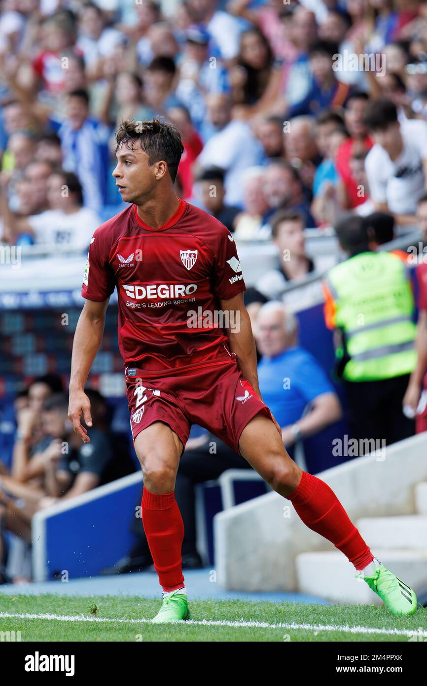 BARCELONA - SEP 10: Oliver Torres in action at the La Liga match ...