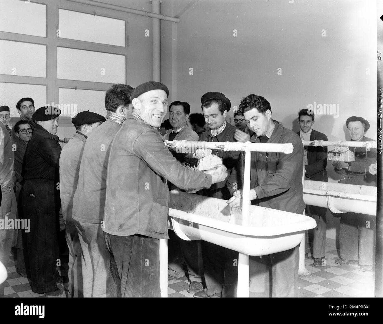 Marcel Dassault Aircraft Assembly Factory. Photographs of Marshall Plan ...