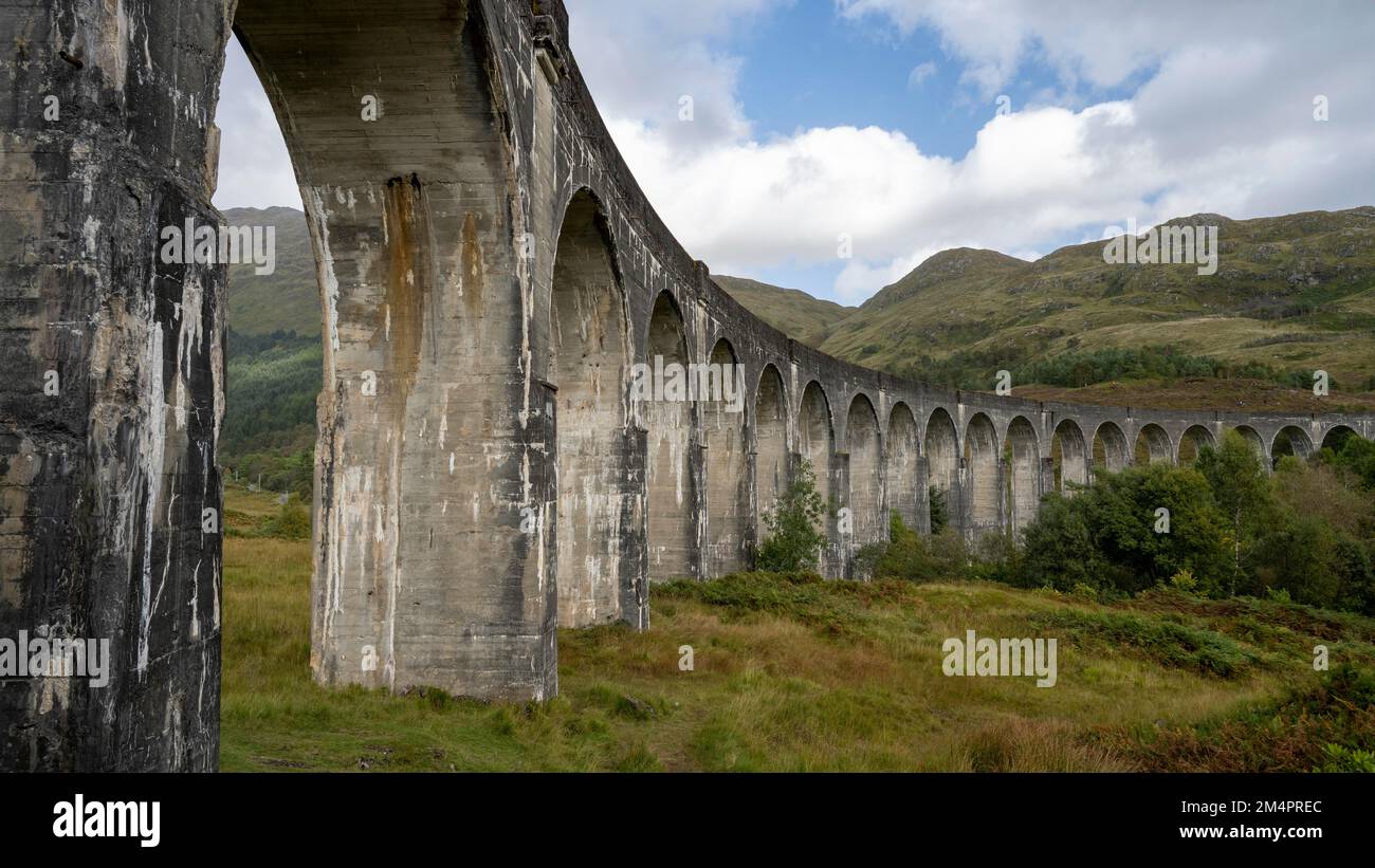 Glenfinnan Viaduct from the Harry Potter films, Jacobin Express ...