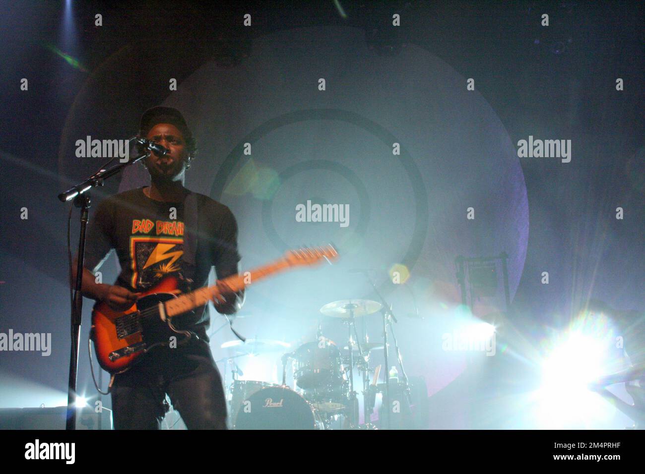 Bloc Party in concert at Terminal 5 in New York Stock Photo - Alamy