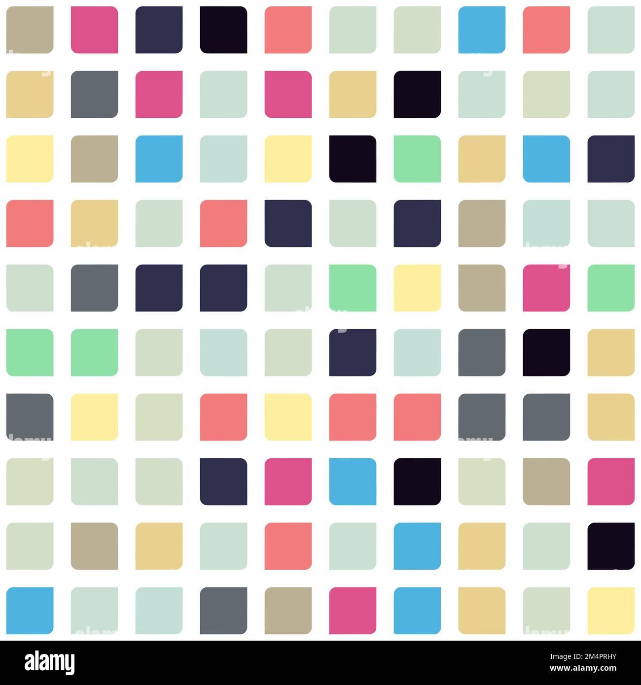 Color checkered squares background generative pattern illustration ...
