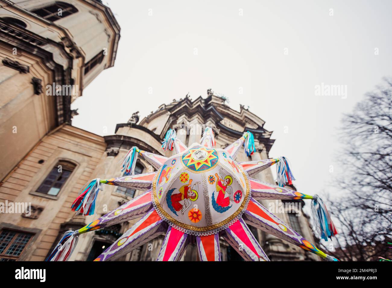 Lviv, Ukraine - January 8, 2018: Celebration of Orthodox Christmas in ...