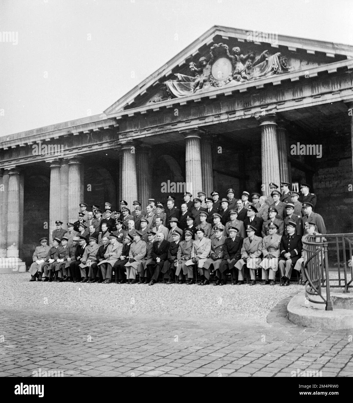 NATO Defense College, Ecole Militaire. Photographs of Marshall Plan ...