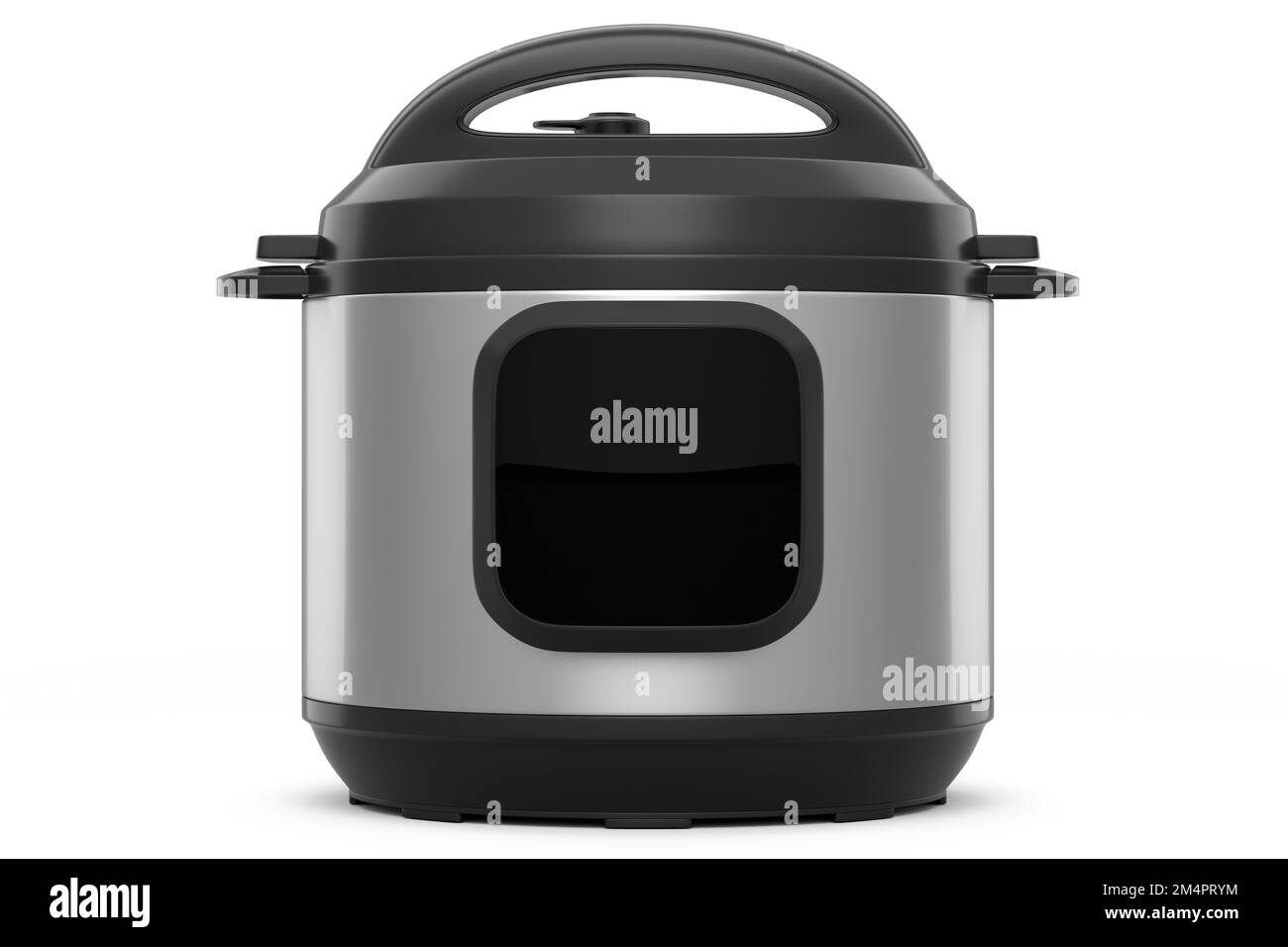 Electric multi cooker isolated on white background. 3d render of ...