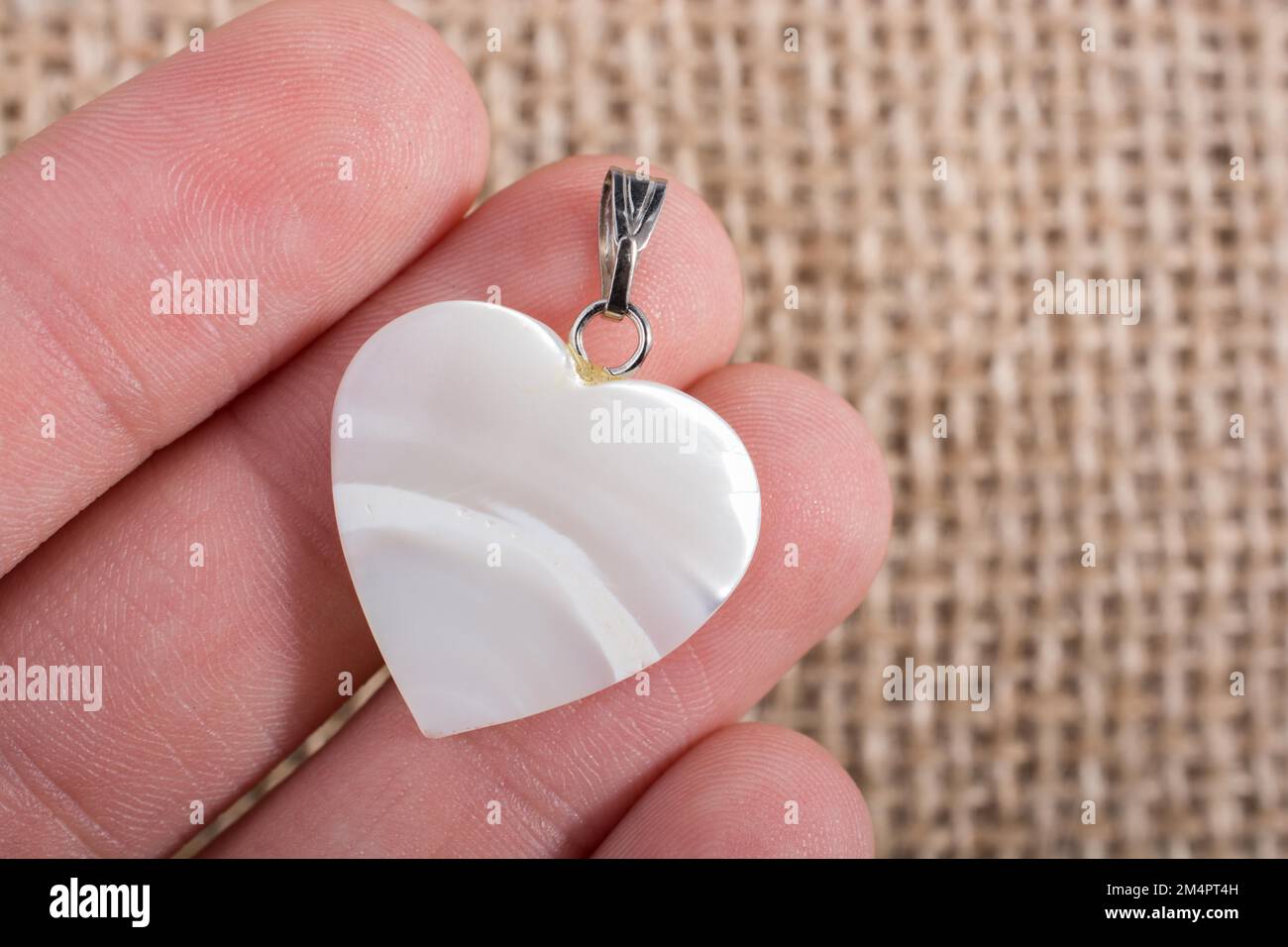 Colorful decorative objects in the shape of a heart Stock Photo - Alamy