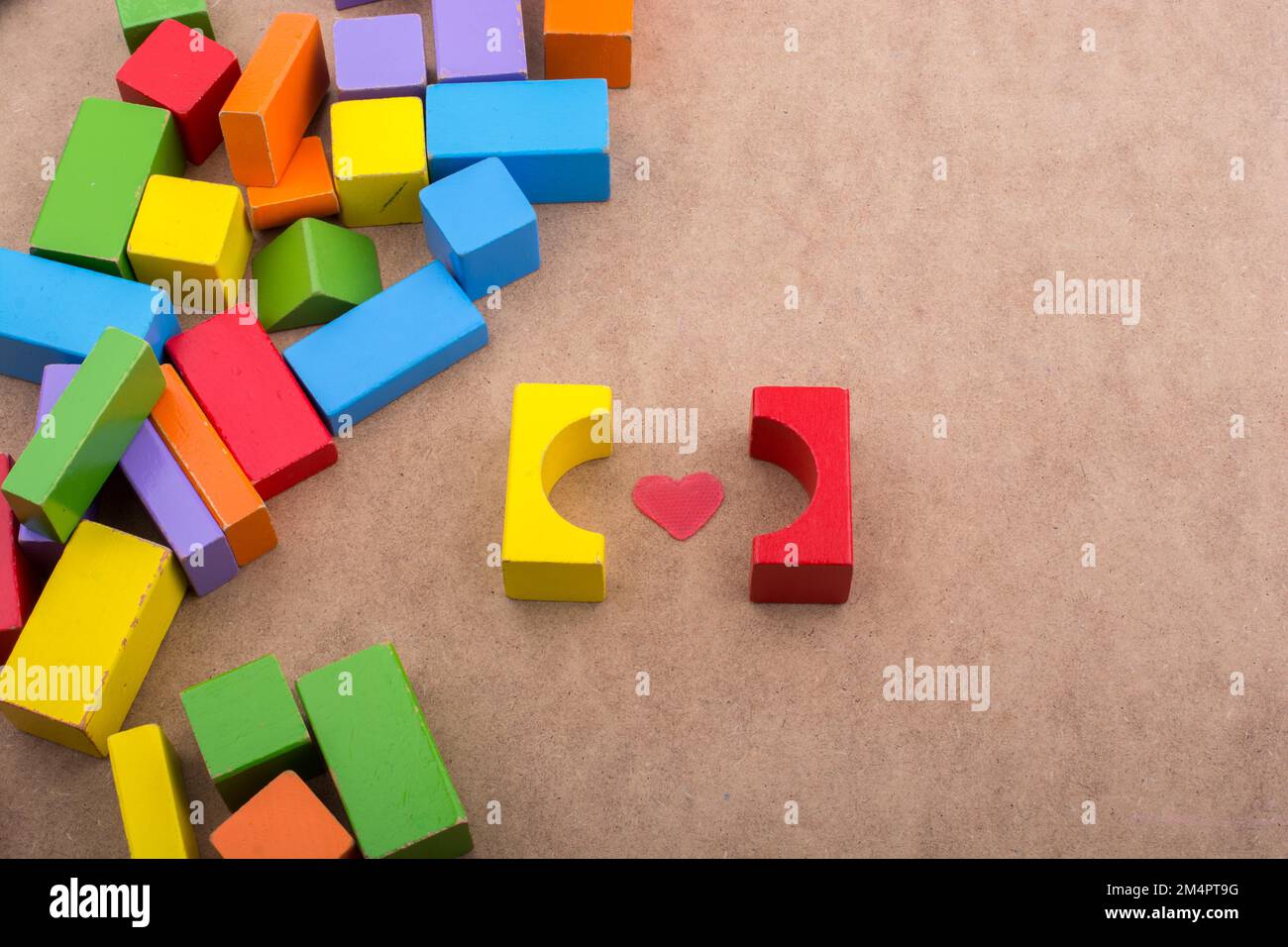 Blocks heart hi-res stock photography and images - Alamy