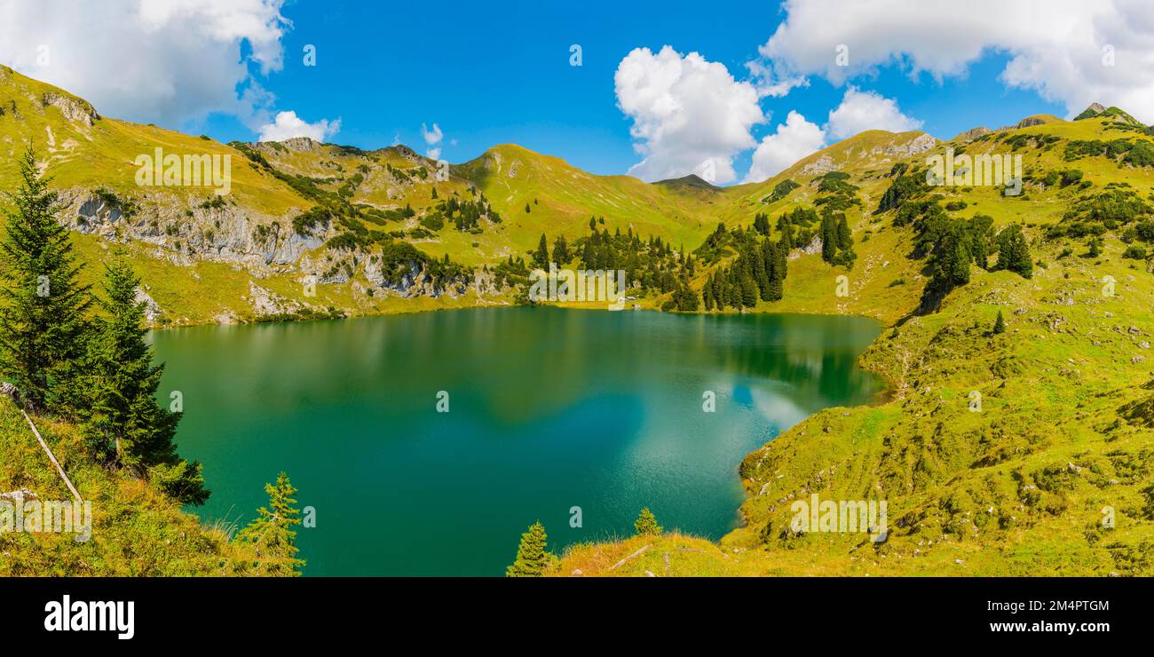 Seealpsee, Allgaeu Alps, Allgaeu, Bavaria, Germany Stock Photo - Alamy