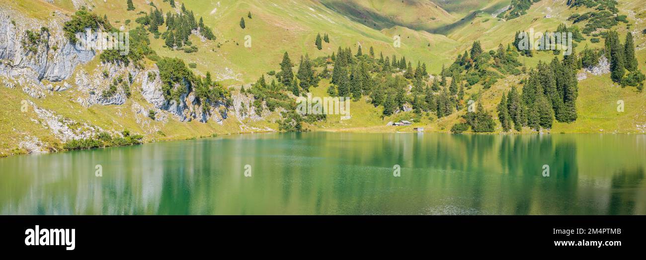 Seealpsee, Allgaeu Alps, Allgaeu, Bavaria, Germany Stock Photo - Alamy