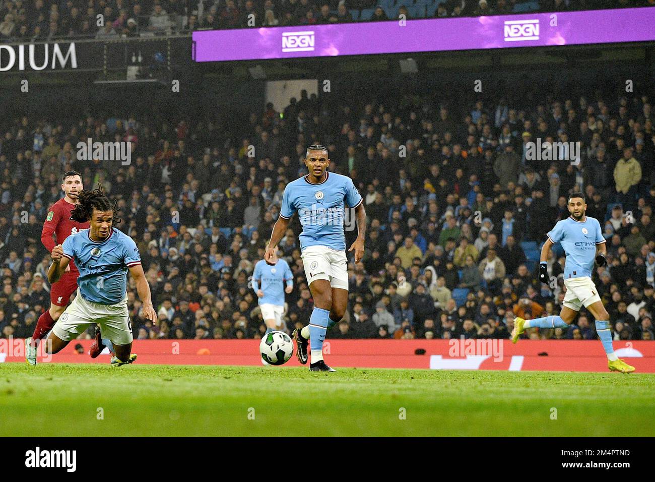 Etihad Stadium, Manchester, UK. 22nd Dec, 2022. Carabou Cup Football ...