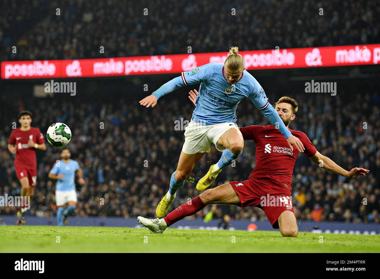 Etihad Stadium, Manchester, UK. 22nd Dec, 2022. Carabou Cup Football ...