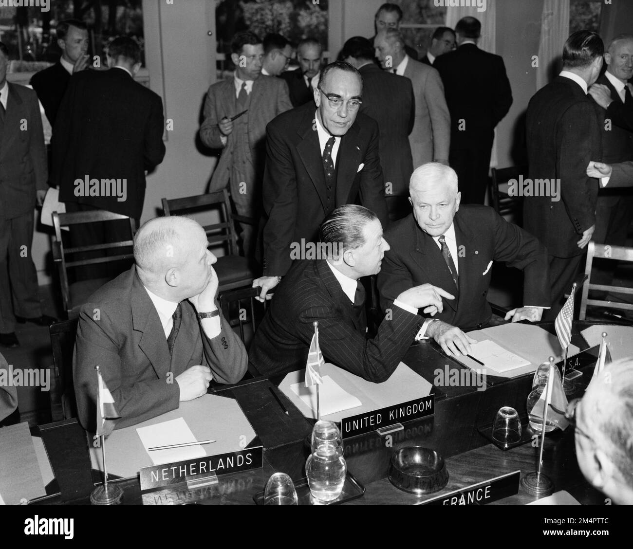 Offshore Contract - NATO Signature. Photographs of Marshall Plan ...