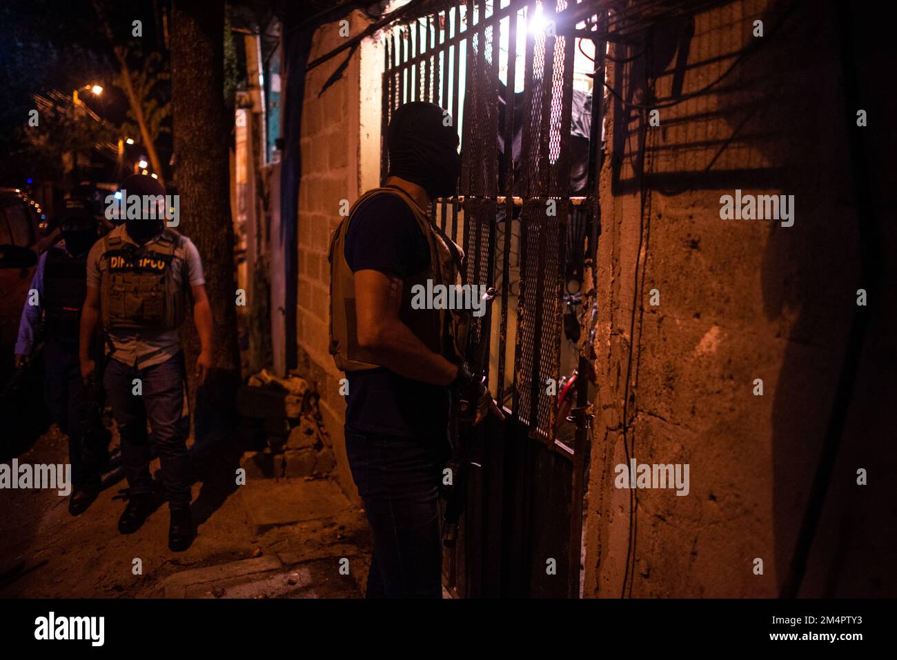 San Pedro Sula, Cortes, Honduras. 21st Dec, 2022. The elite gang task ...