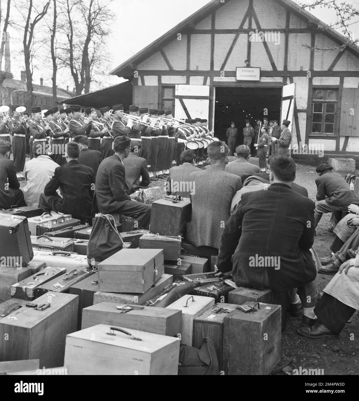French Army - Training Recruits. Photographs of Marshall Plan Programs ...