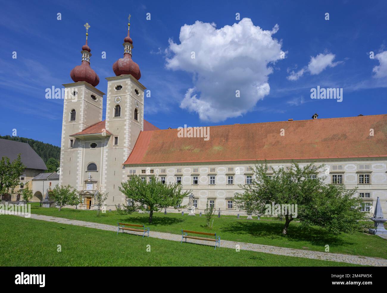 Sankt lambrecht abbey hi-res stock photography and images - Alamy