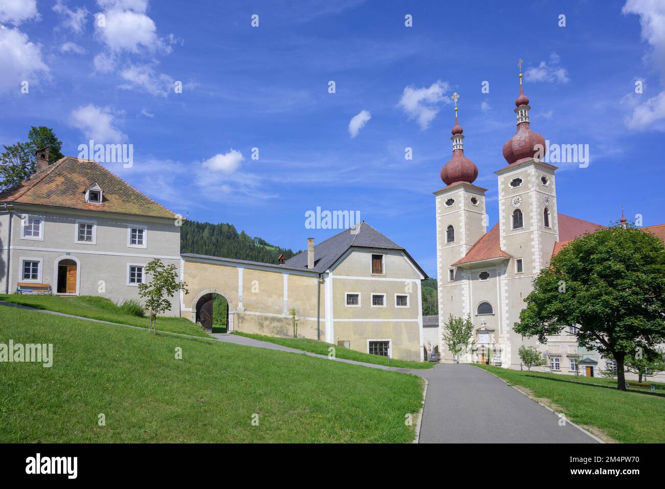 Sankt lambrecht abbey hi-res stock photography and images - Alamy