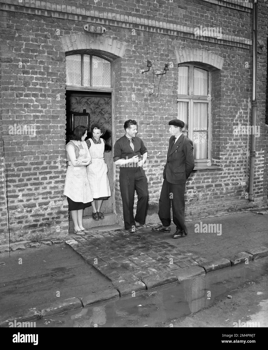 Labor - Force Ouvriere Workers at Home. Photographs of Marshall Plan ...