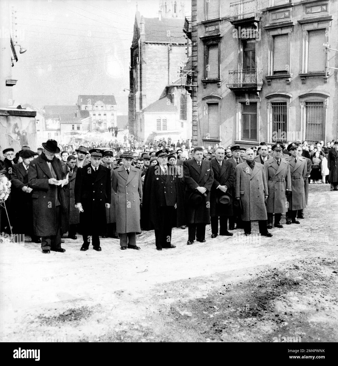 Forbach Liberation Anniversary Celebrations. Photographs of Marshall ...