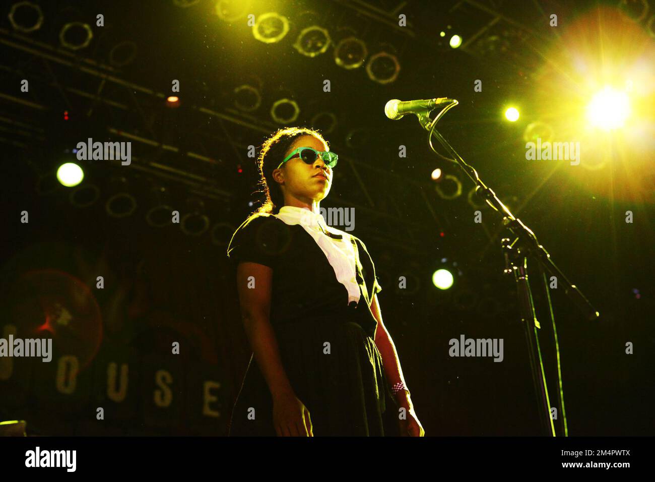 Santigold in concert at The House Of Blues Stock Photo - Alamy