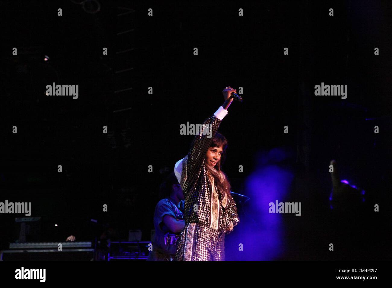 Santigold in concert at The House Of Blues Stock Photo - Alamy