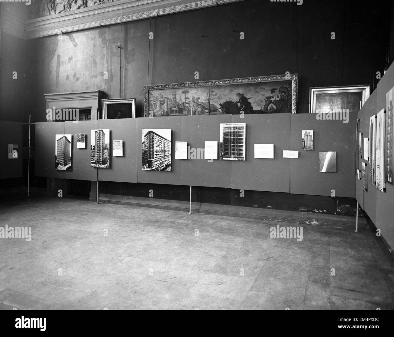 Skyscrapers' Architectural Exhibit (Lay-out). Photographs of Marshall ...