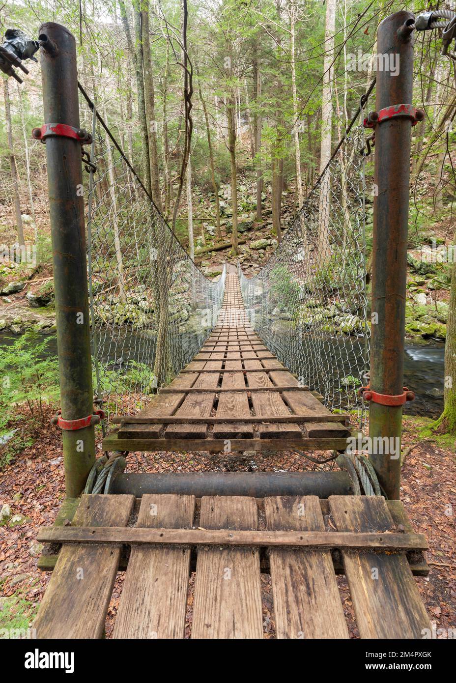 Footbridge Cumberland Plateau Stock Photo - Alamy
