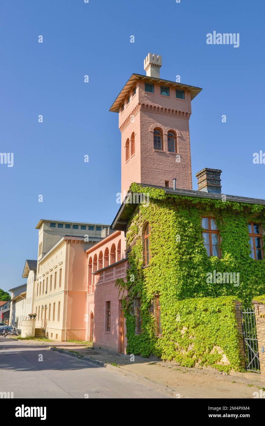 Manor house, Krongut Bornstedt, Potsdam, Brandenburg, Germany Stock ...