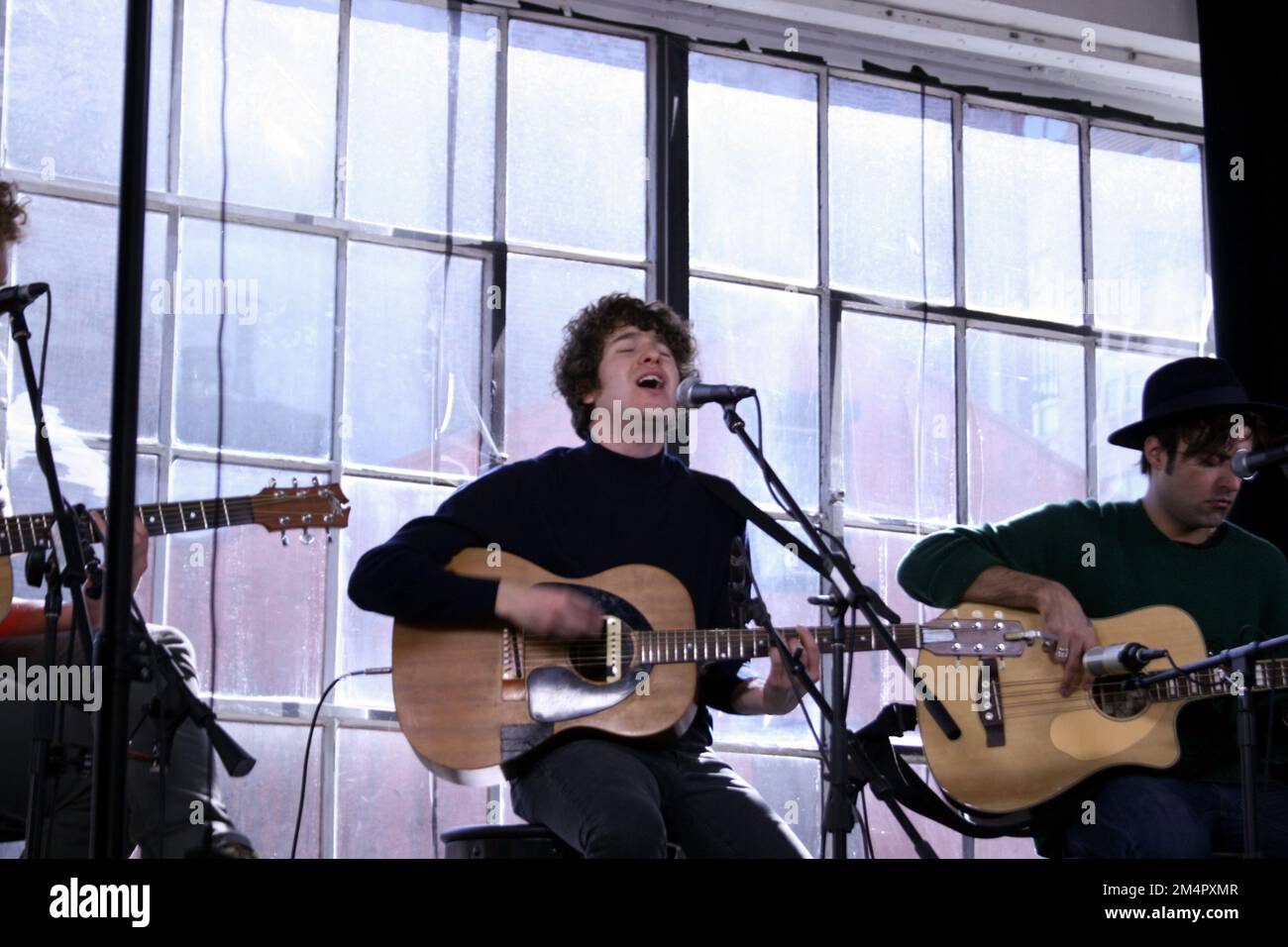 The Kooks - Luke Pritchard - perform a private session in New York ...