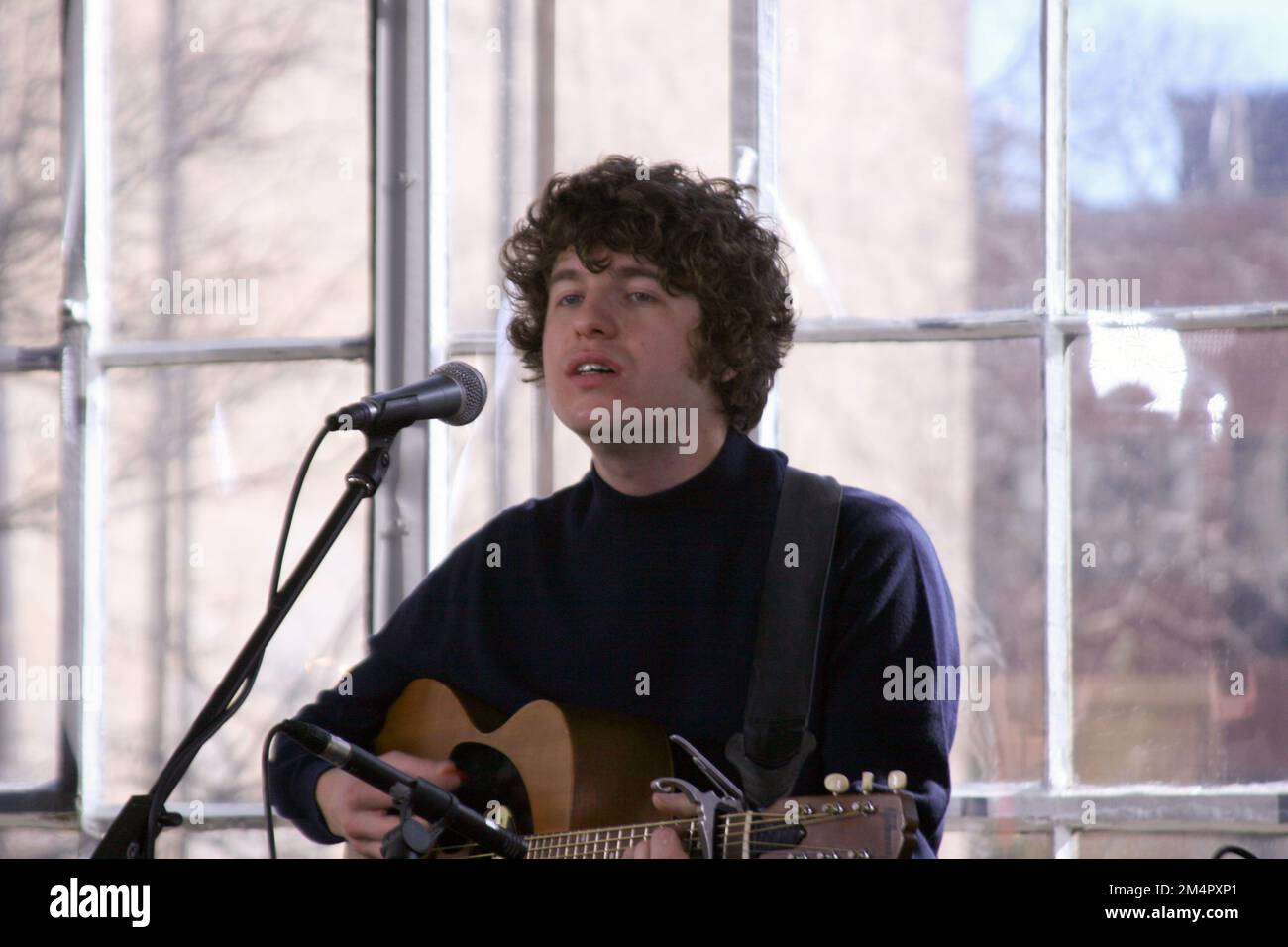 The Kooks - Luke Pritchard - perform a private session in New York ...
