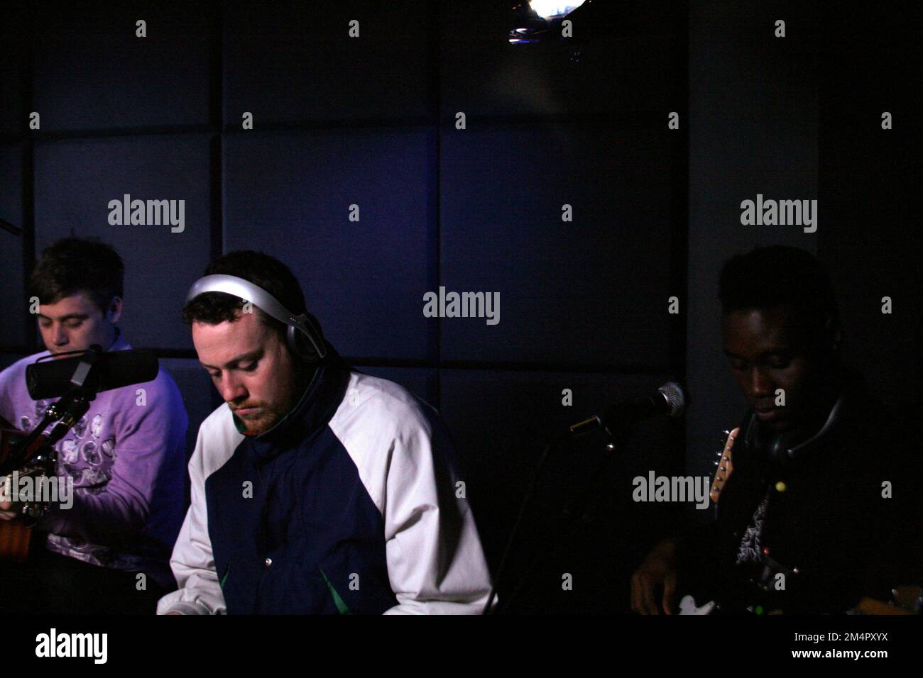 Metronomy performs in a private session in New York Stock Photo - Alamy
