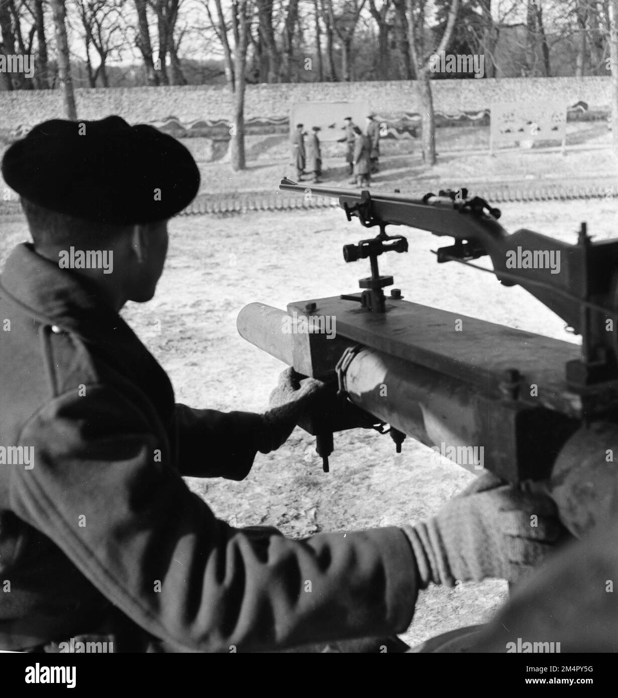 French Army Prepared for Defense (Magazine Unit Story). Photographs of ...