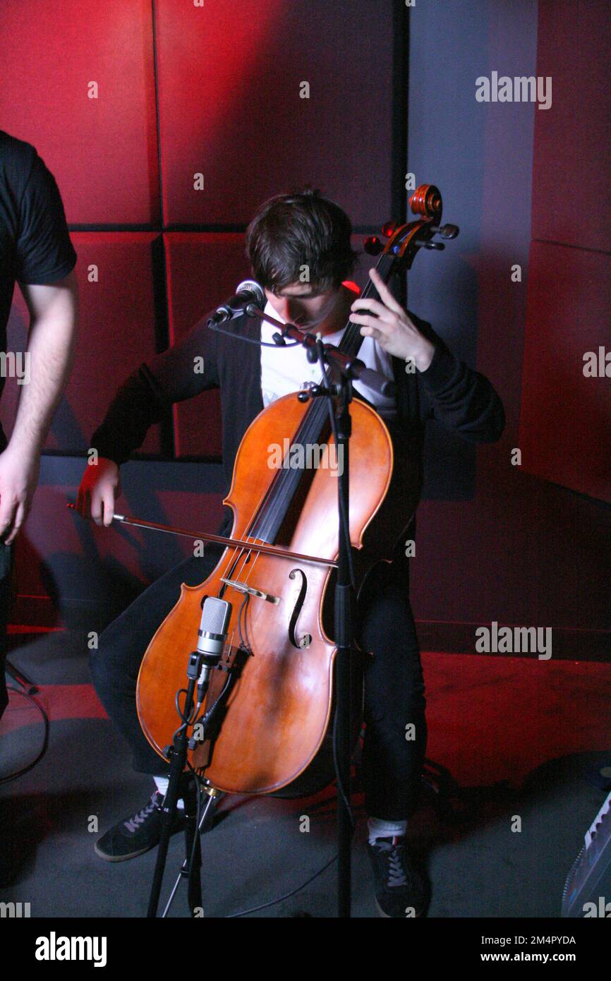 The Wombats perform a private session in New York Stock Photo - Alamy