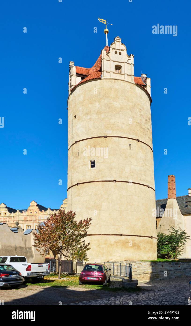Eulenspiegel Tower, Renaissance Bernburg Castle, Bernburg an der Saale ...