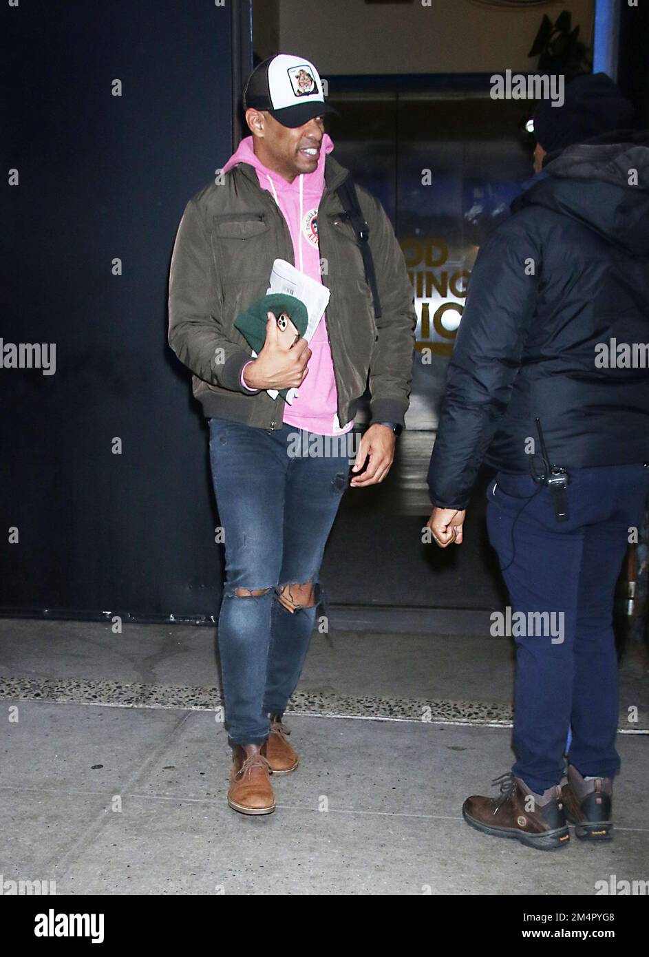 ‘Good Morning America’ Cast -PICTURED: DeMarco Morgan -LOCATION: New ...