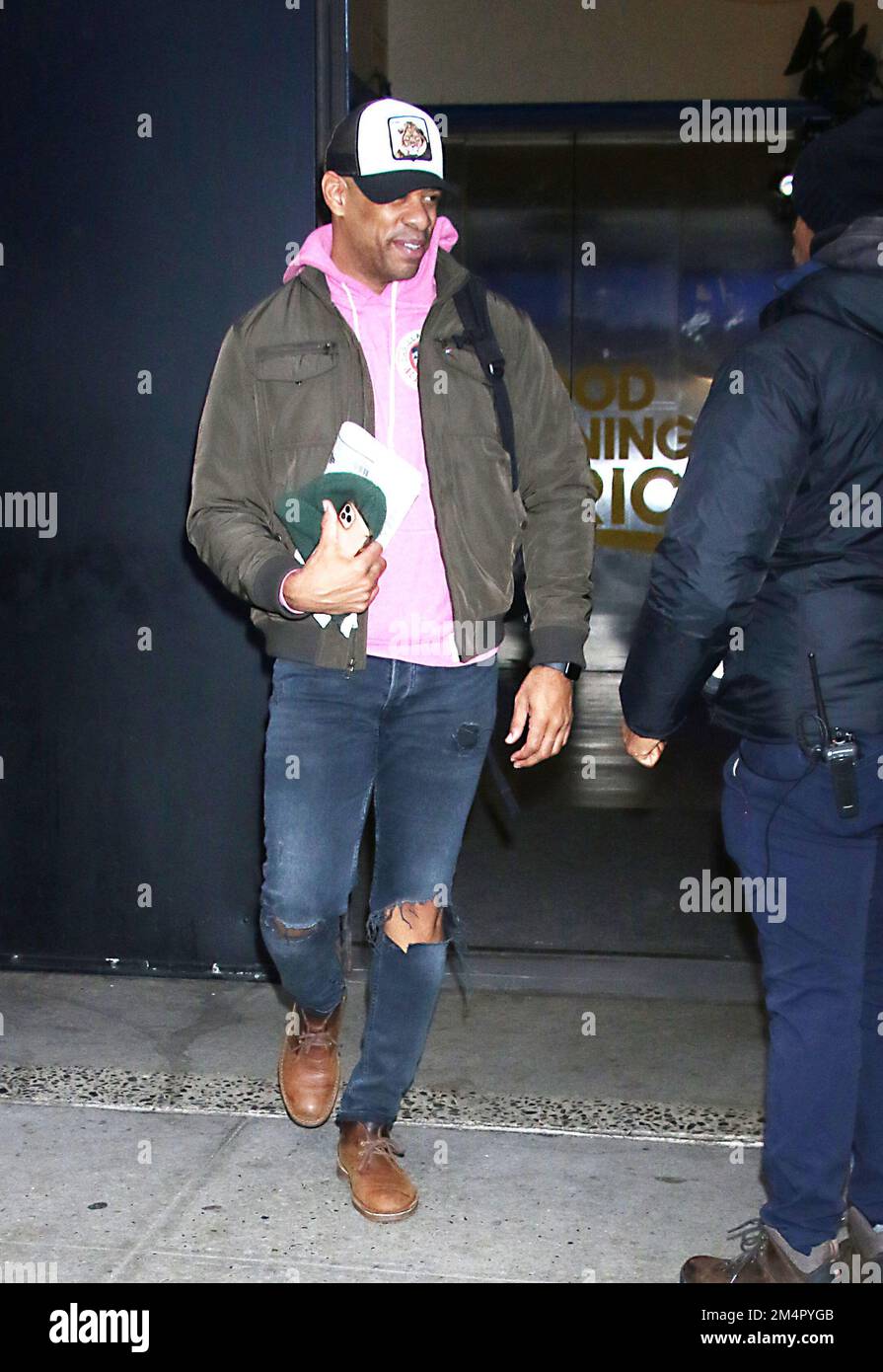 ‘Good Morning America’ Cast -PICTURED: DeMarco Morgan -LOCATION: New ...