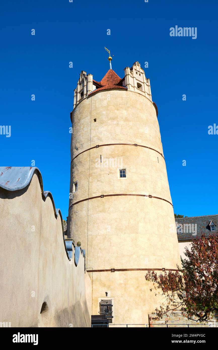 Eulenspiegel Tower, Renaissance Bernburg Castle, Bernburg an der Saale ...