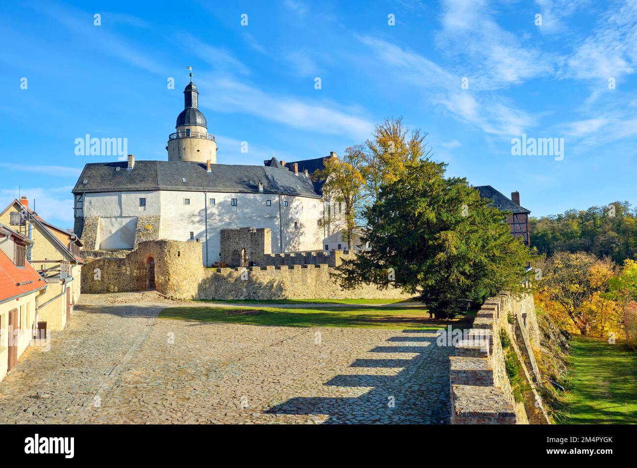 Falkenstein Castle, Falkenstein im Harz, Saxony-Anhalt, Germany Stock ...