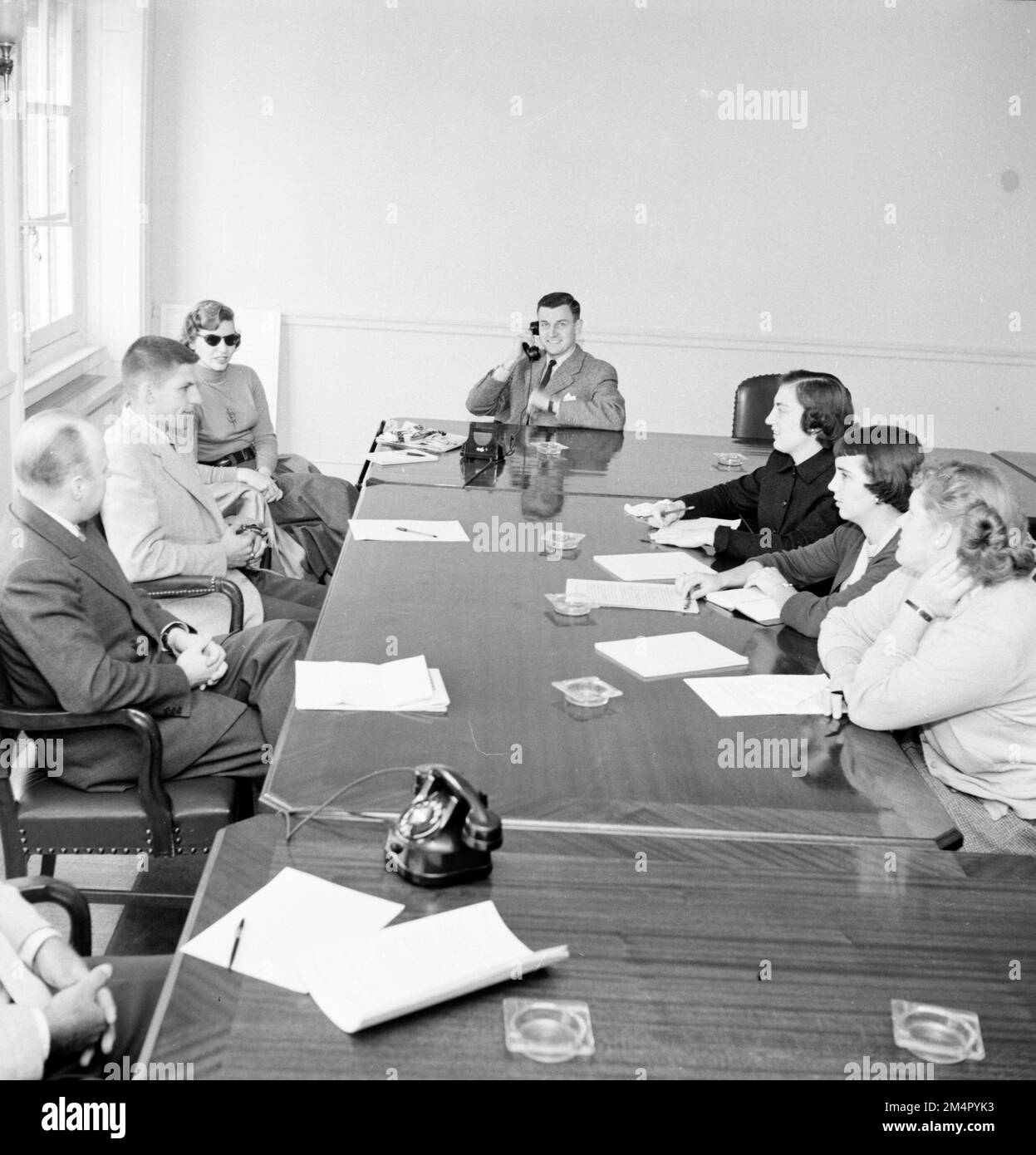 IFYE Students, US Embassy. Photographs of Marshall Plan Programs ...